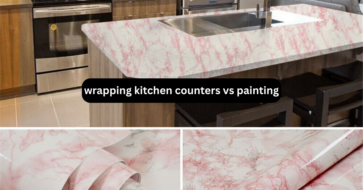 Wrapping Kitchen Counters Vs Painting: Which Is The Better Worktop ...